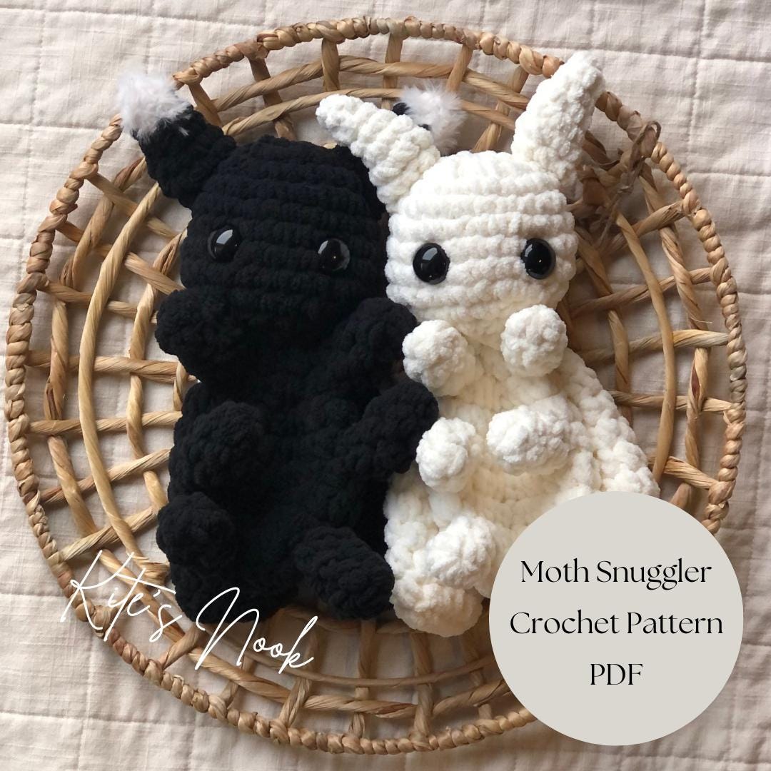 Moth Snuggler Crochet Pattern Digital Download PDF - Etsy