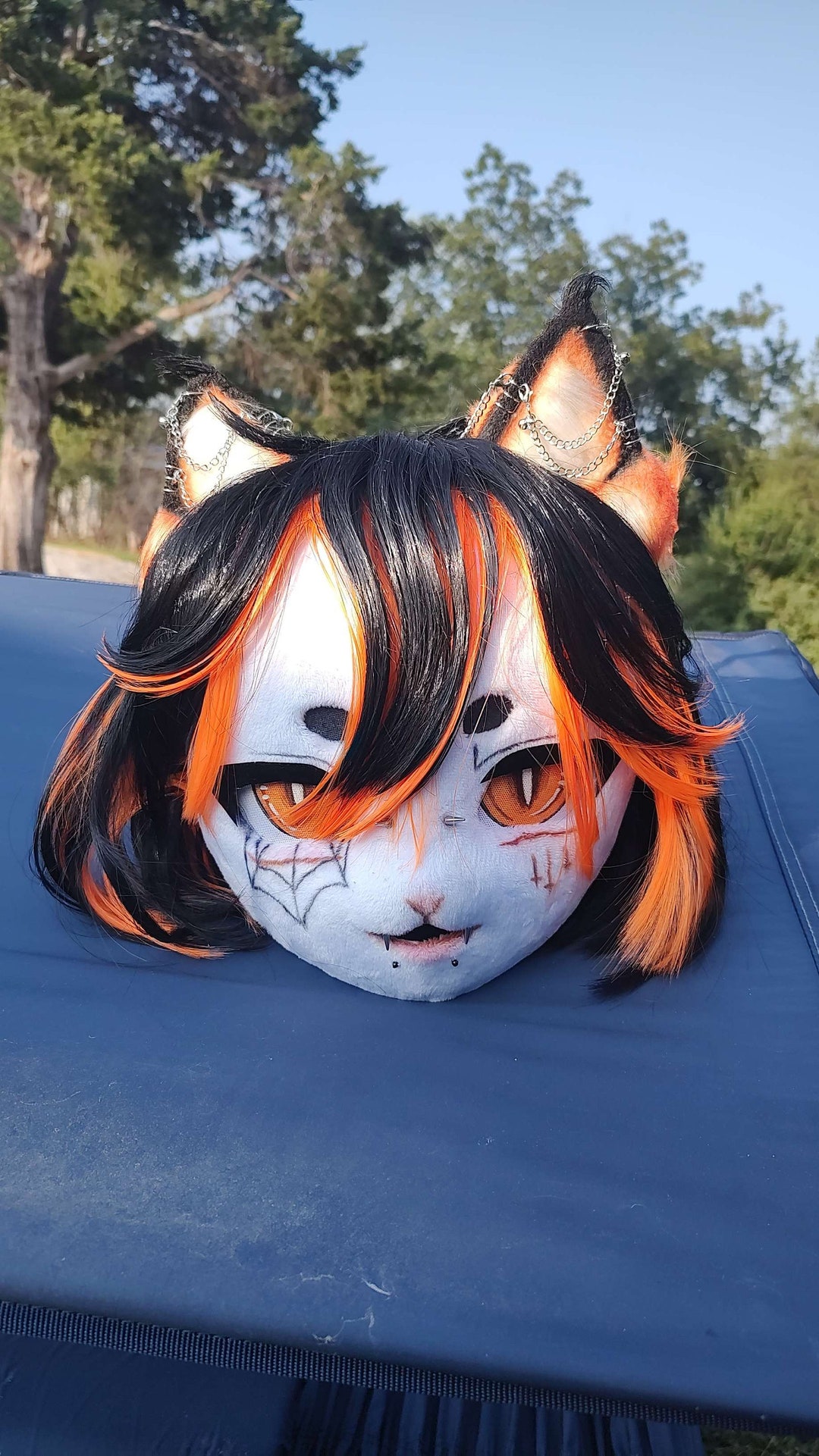 Halloween Kigurumi Furry Head Mask - Etsy
