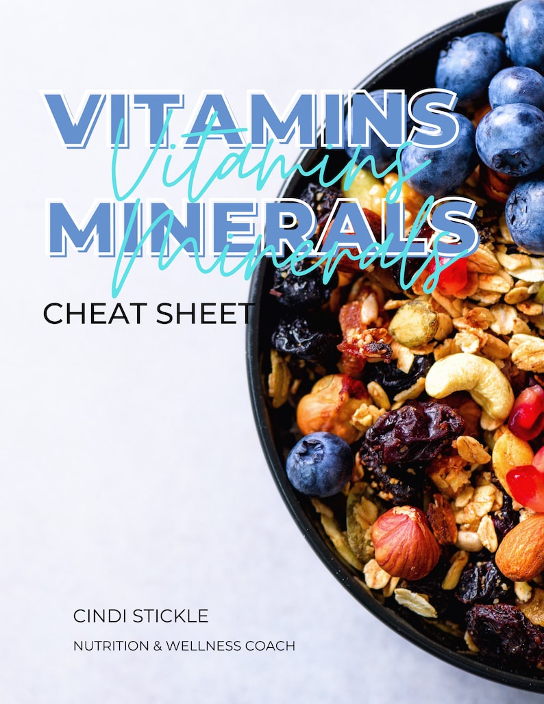 Vitamins and Minerals Cheat Sheet - Food Vitamins and Minerals ... Vitamins and Minerals Cheat Sheet - Food Vitamins and Minerals ...