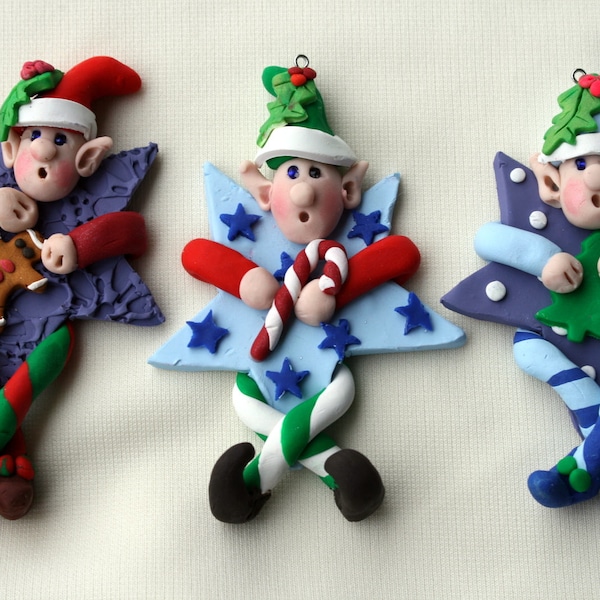 Polymer Clay Elf - Etsy