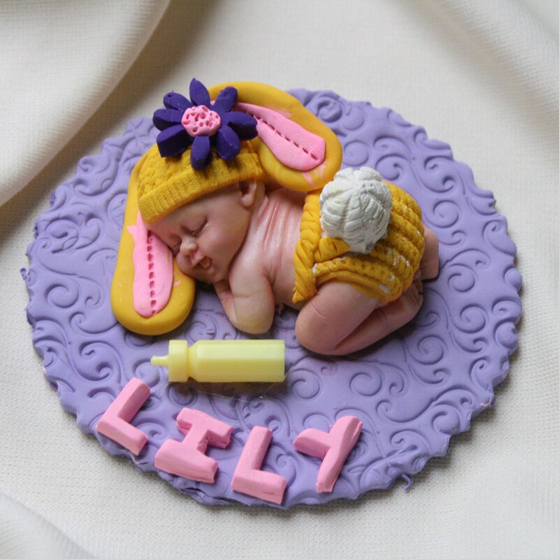 Polymer Clay Baby - Etsy