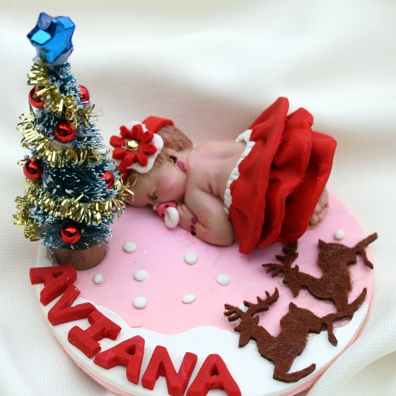 Christmas Cake Topper - Etsy