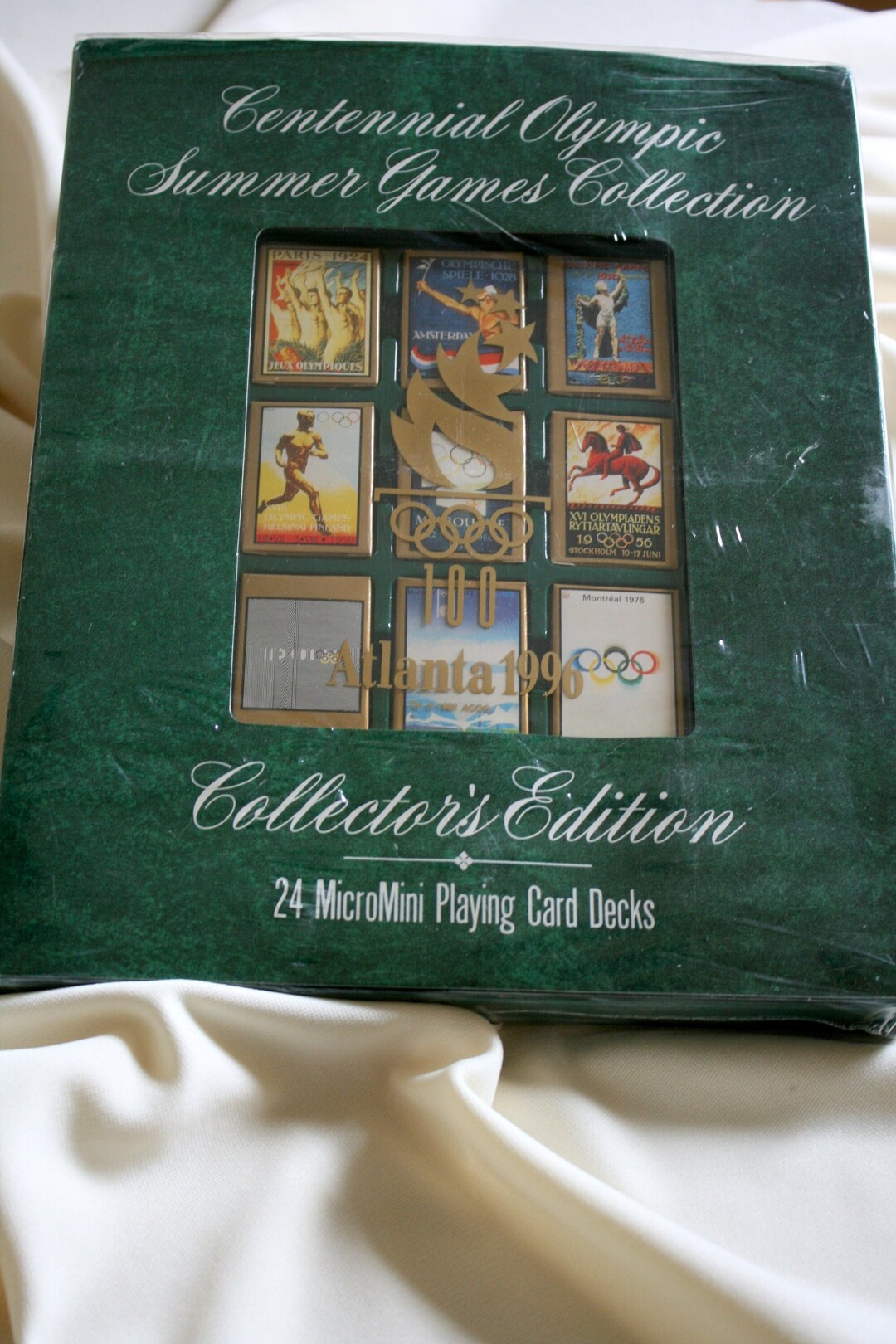 1996 Centennial Olympic Games Collection 24 Micro Mini Card Decks ...