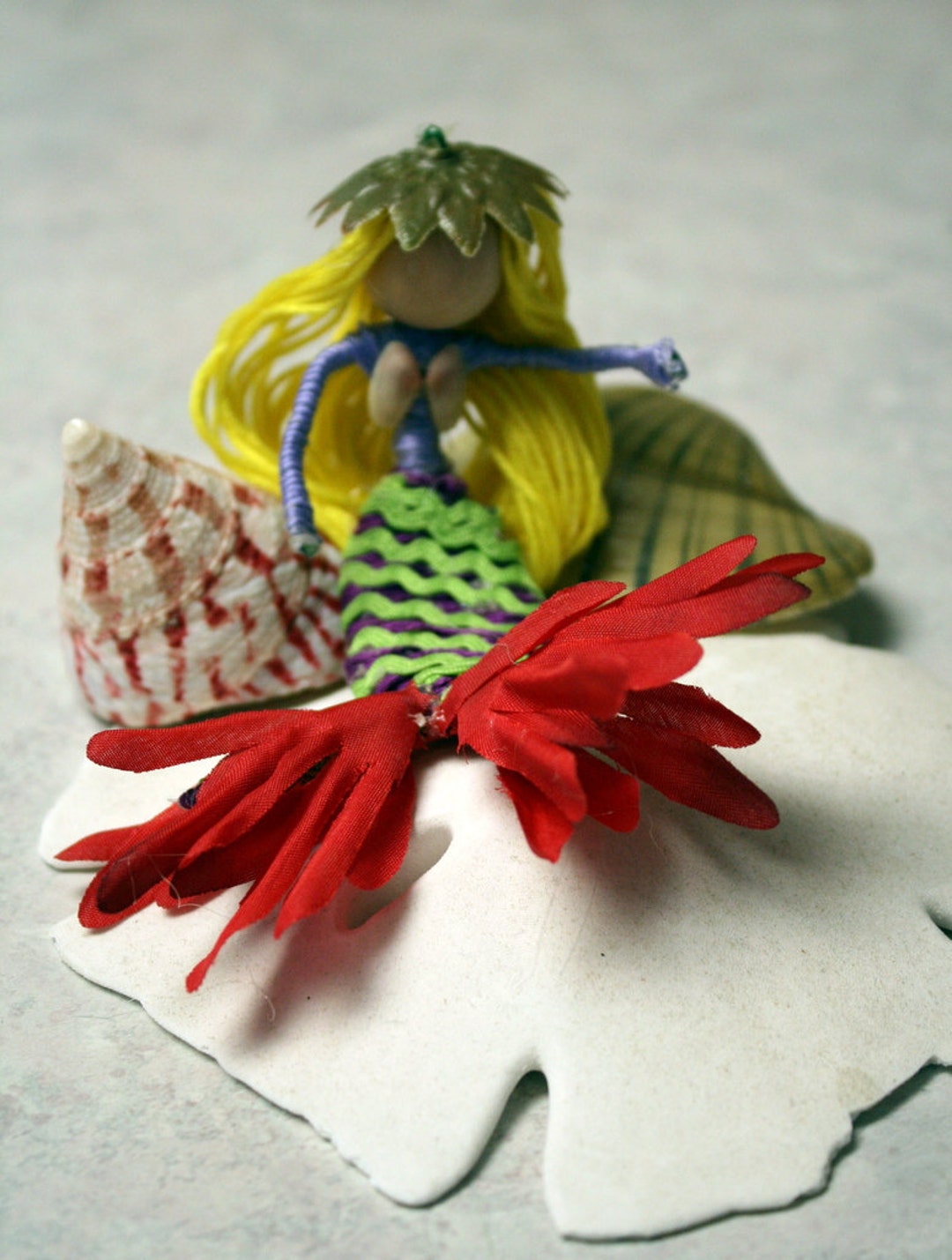 Mermaid Bendy Doll - Etsy