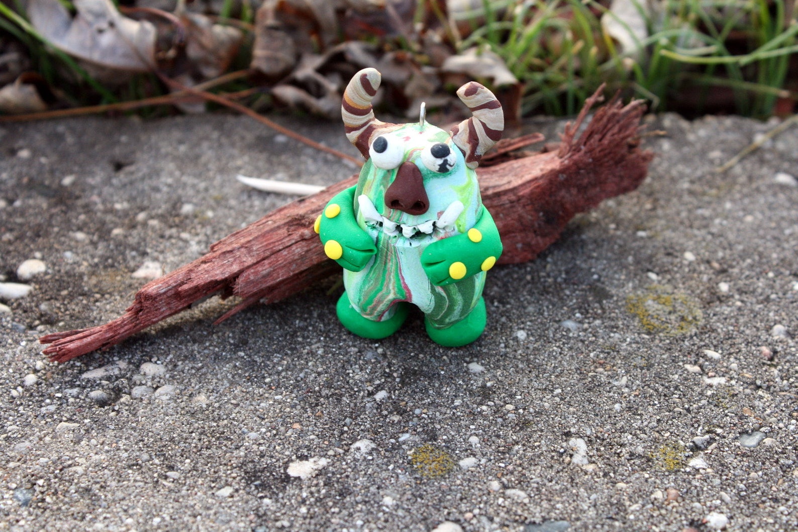 Mini Clay Monsters, Polymer Clay Monsters, Pocket Monsters, Monster ...