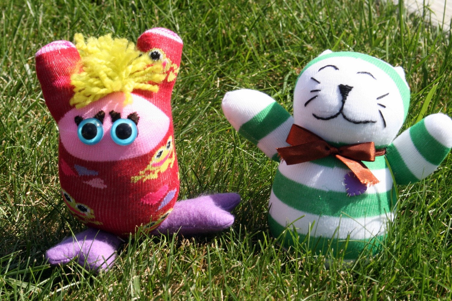 Sock Creature Sock Monster Sock Creature Gift - Etsy