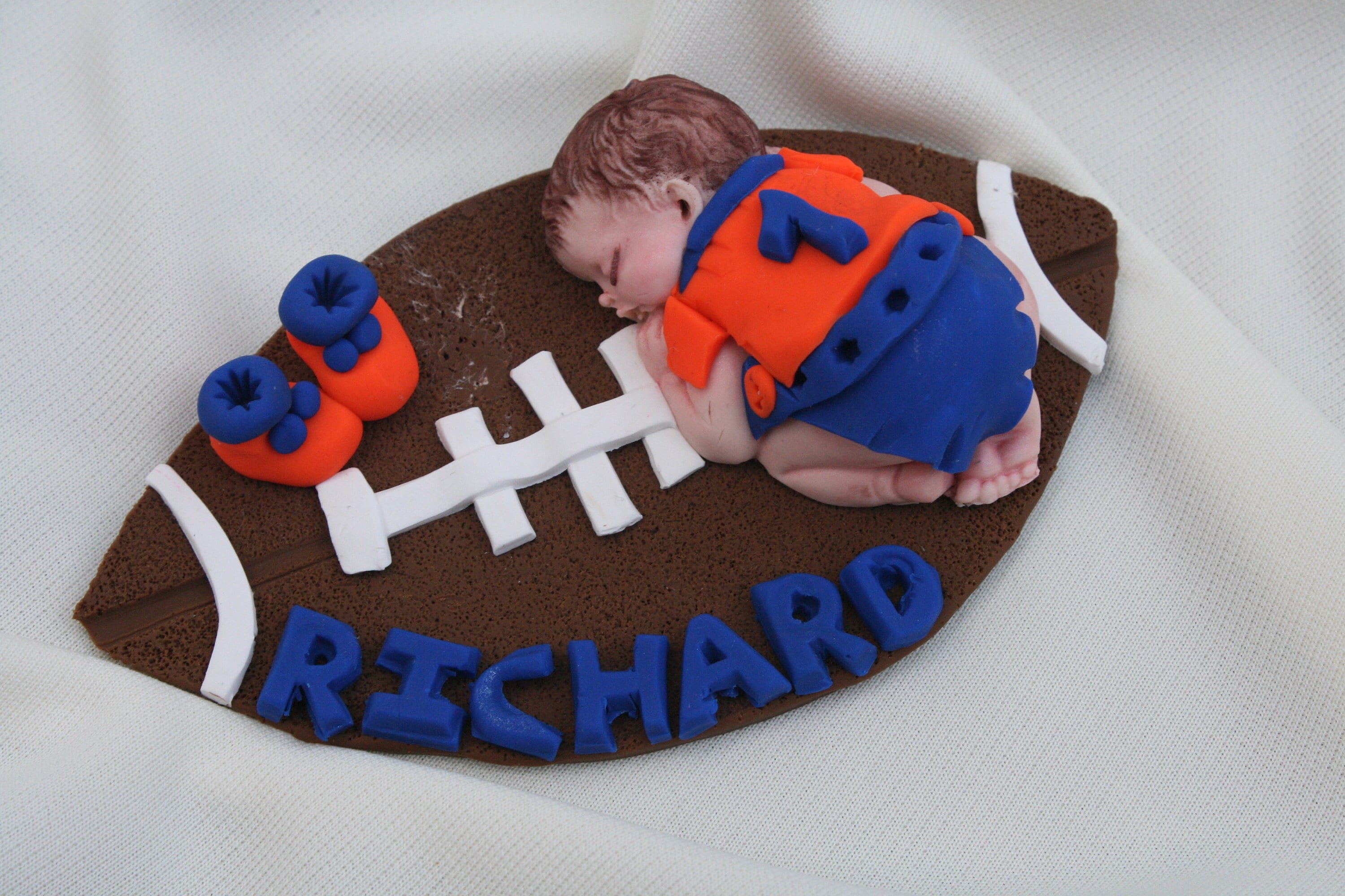 Football Themed Baby Shower Cakes