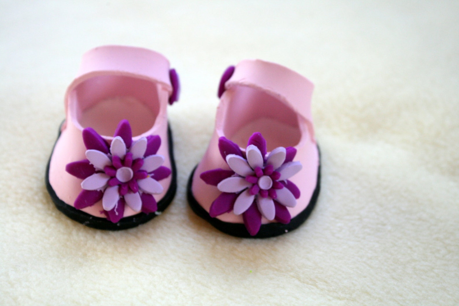 Pink Baby Girl Polymer Clay Shoes Cake Topper Centerpiece - Etsy