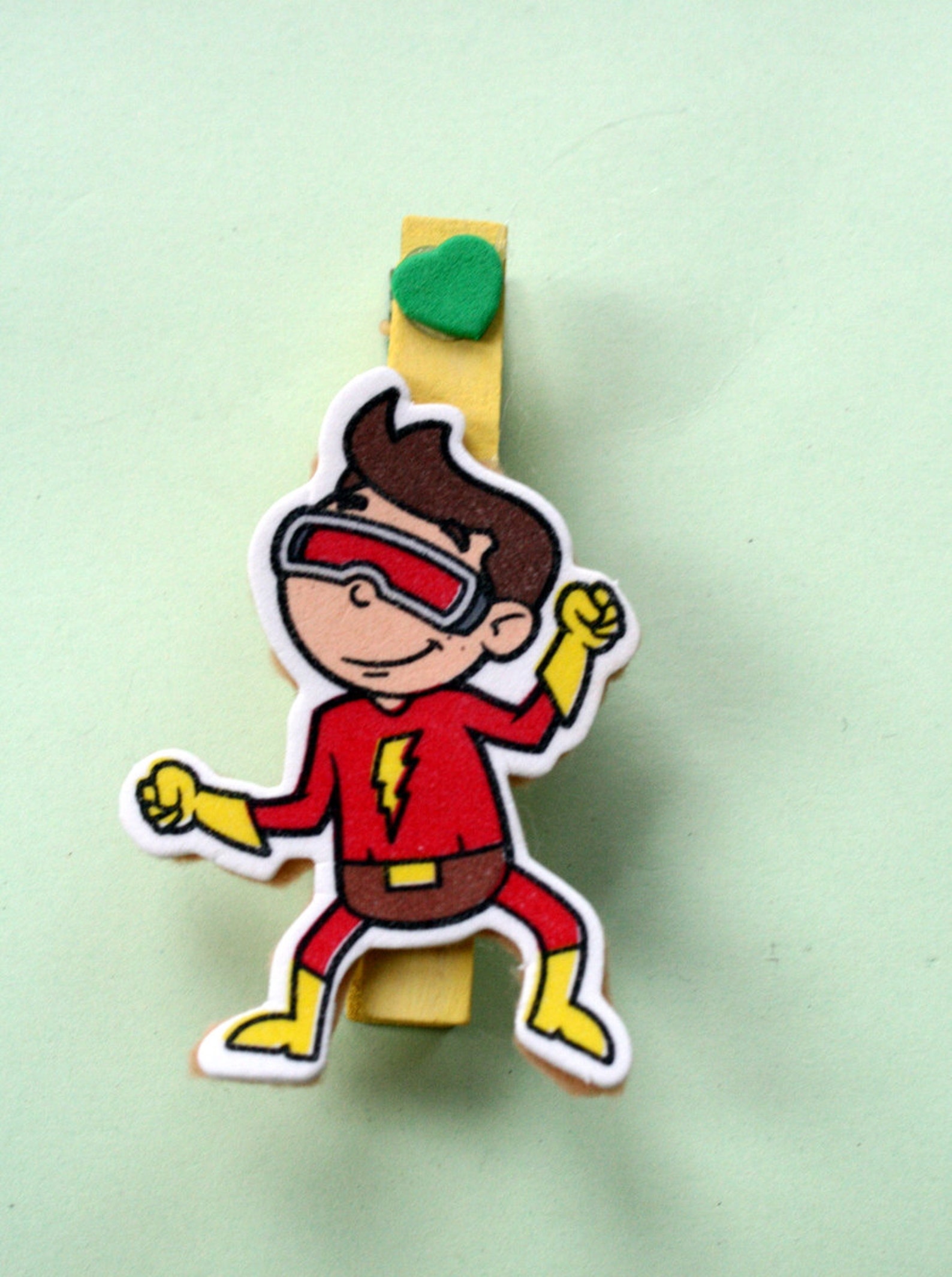 Boy Super Hero Magnets Birthday Party Super Hero Gift Tag | Etsy