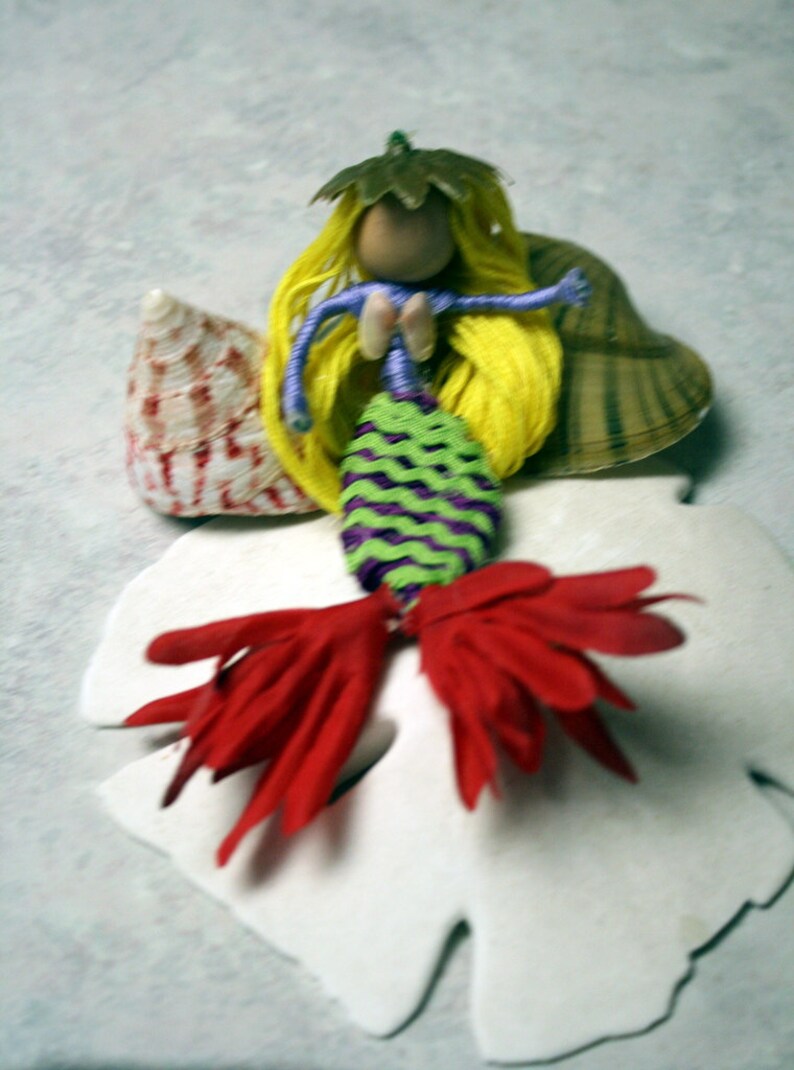 Mermaid Bendy Doll - Etsy