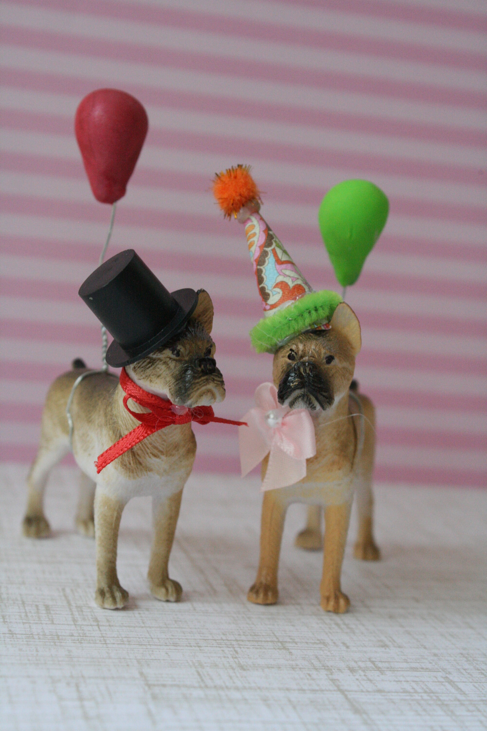 Party Dog Cake Toppers Boxer Celebration Toppers Boxer Party | Etsy India