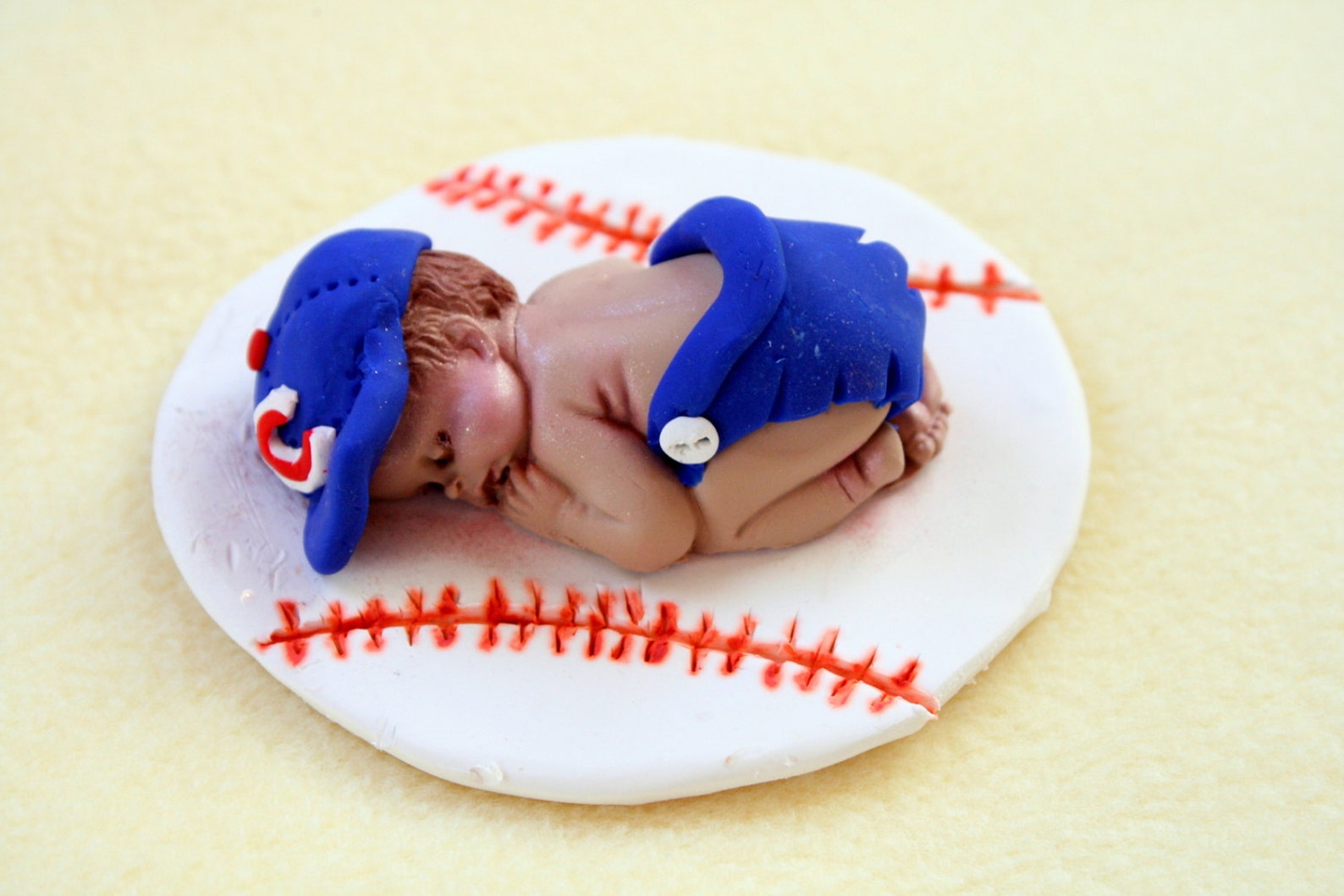 Baby Boy Baseball Cake Topper Baby Ornament Figurine Baby - Etsy
