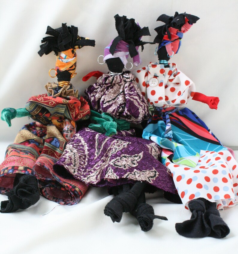 African Rag Dolls African Abayomi Dolls Small African Dolls - Etsy