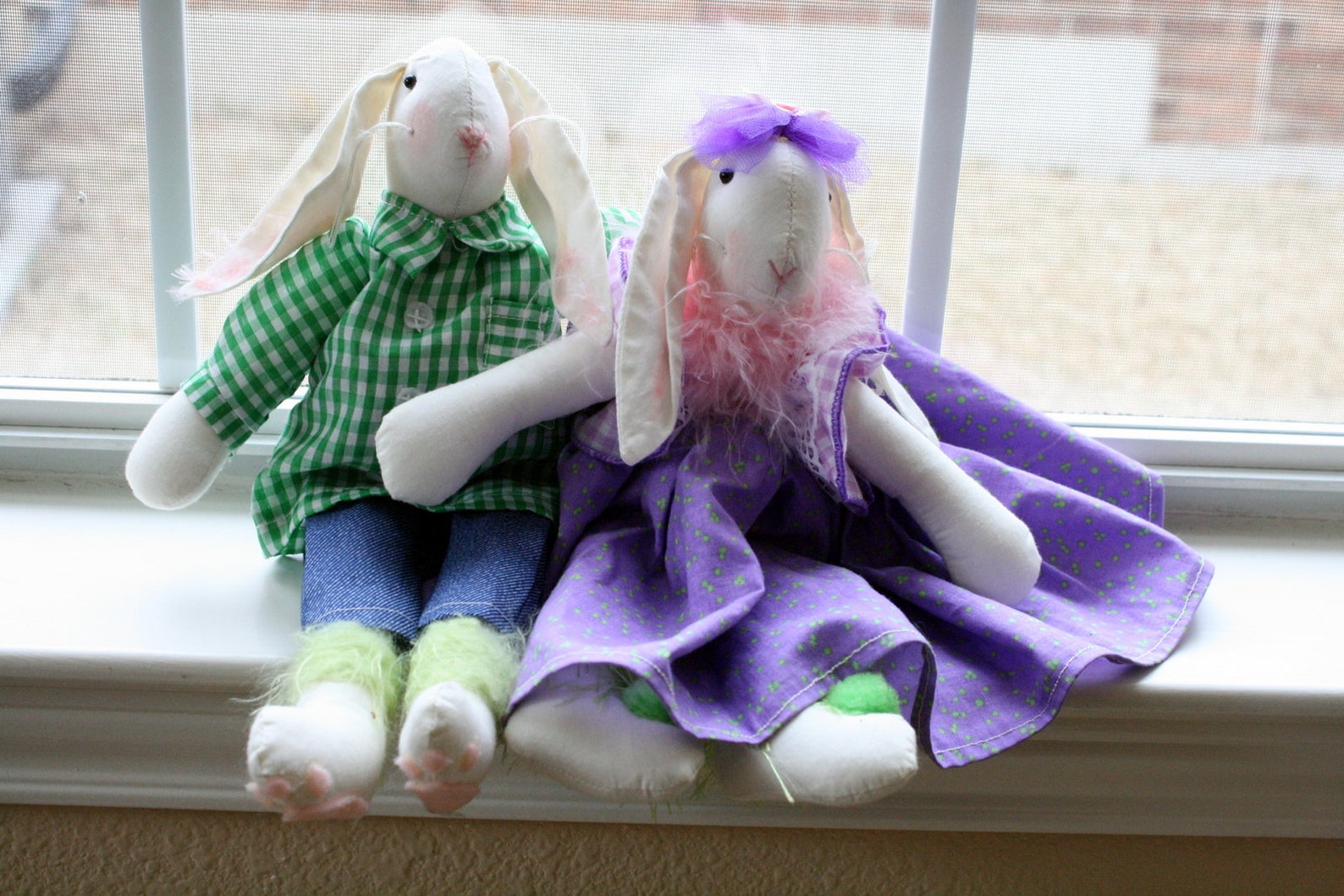 Bunny Rabbits, Stuffed Bunnies, Rabbit Softies, Easter Rabbits - Etsy