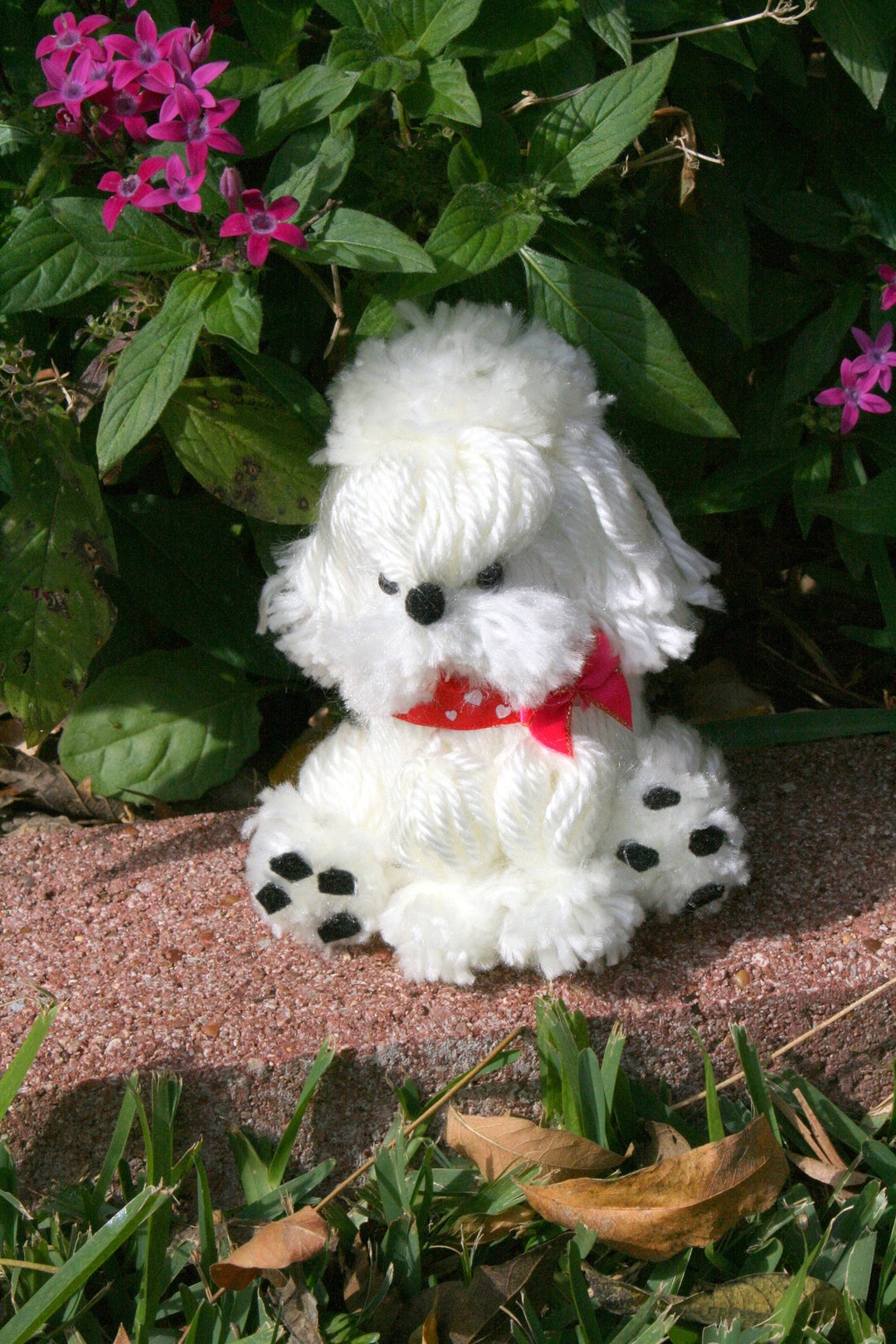 Shih Tzu Yarn Dogs, Shih Tzu Yarn Dog Gift, Shih Tzu Dogs Sculpture - Etsy