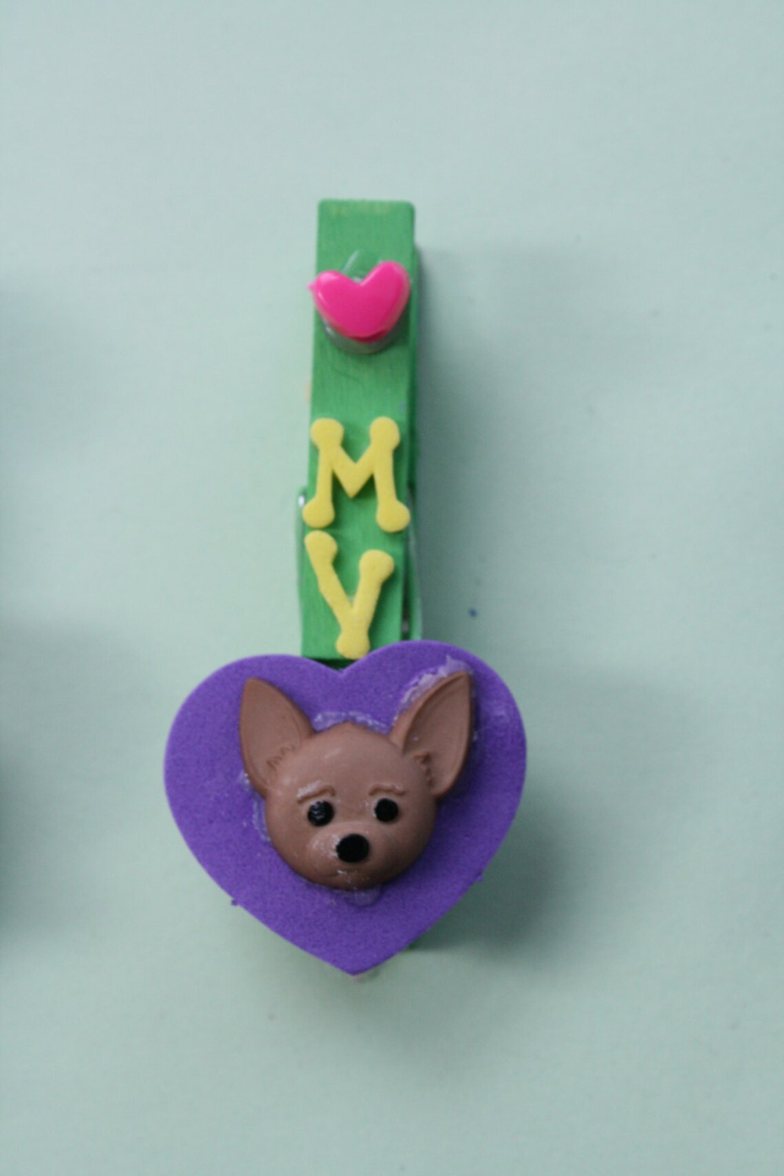 Dog Clothespin Magnets Bichon. Chihuahua Poodle and English - Etsy