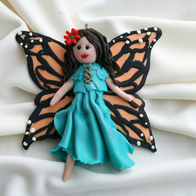 Polymer Clay Fairy - Etsy