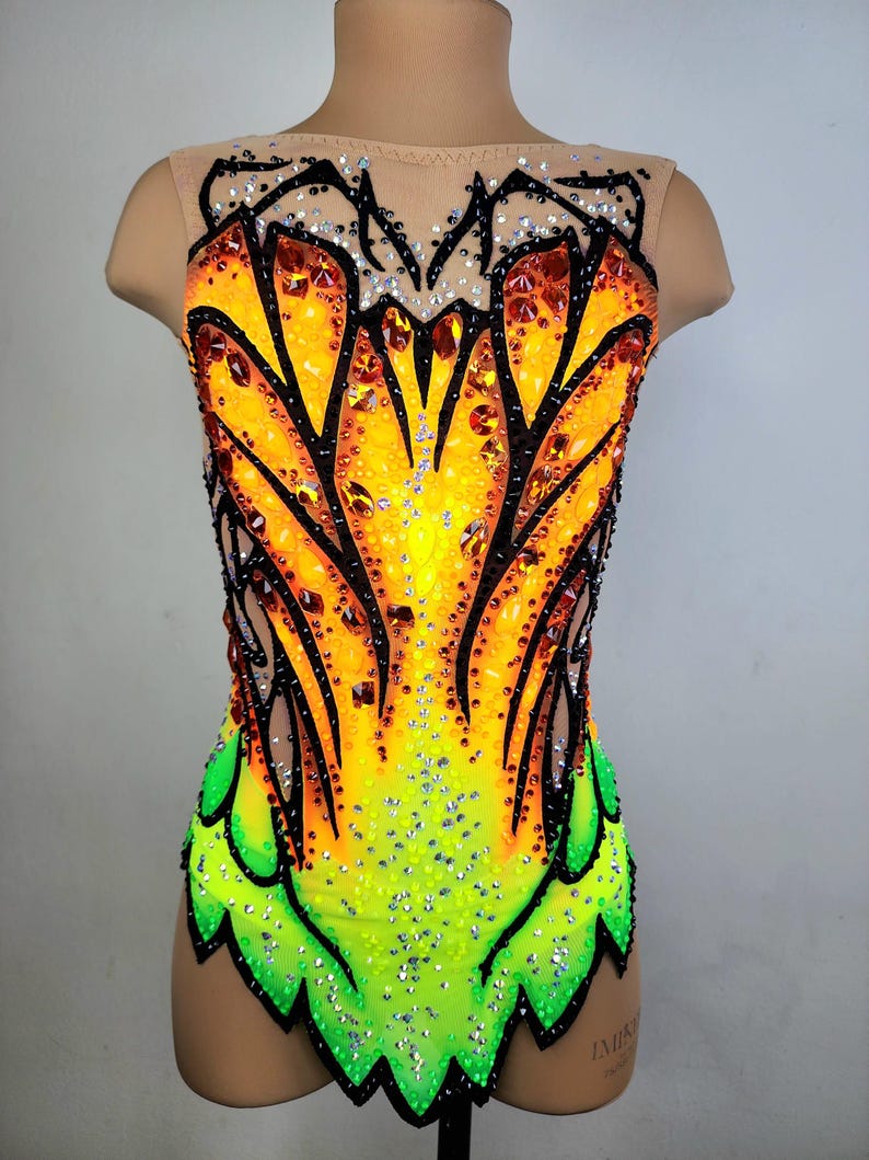 Leotard for Rhythmic Gymnastics,新体操レオタード - Etsy