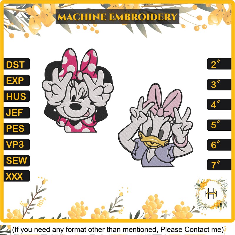 Mouse Machine Embroidery Designs - Etsy