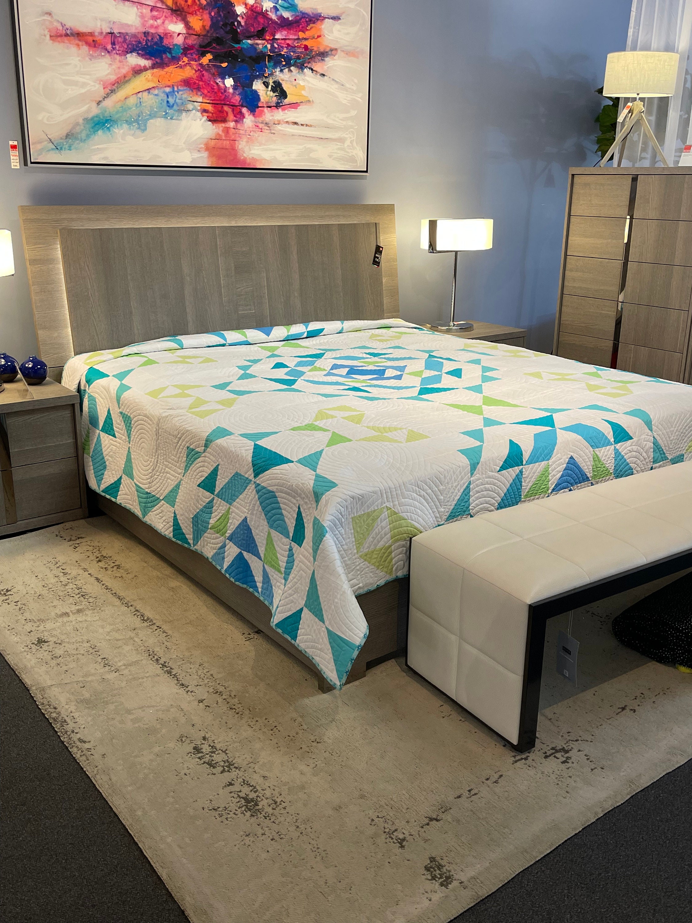 Vintage Lace King Quilt - Etsy