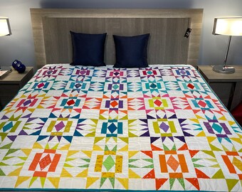 Sunburst Quilt Pattern - Etsy