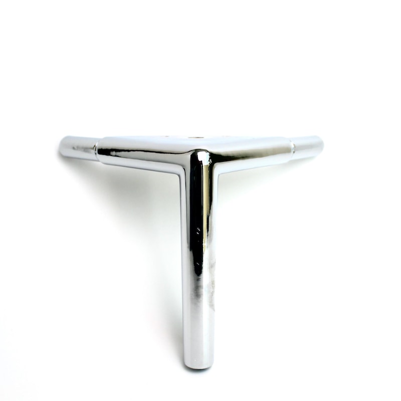 Chrome Furniture Legs Round - Etsy