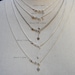Sterling Silver Chain New Layering Silver Chains Curb-cable-wheat-box ...