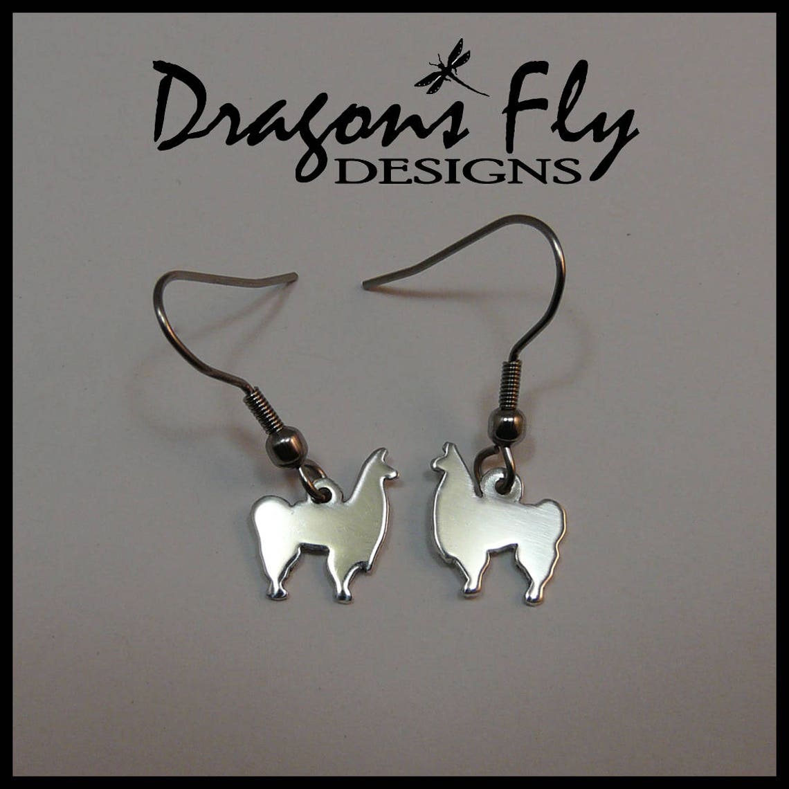 Llama Silver Llama Pendant Charm Solid Sterling Silver | Etsy