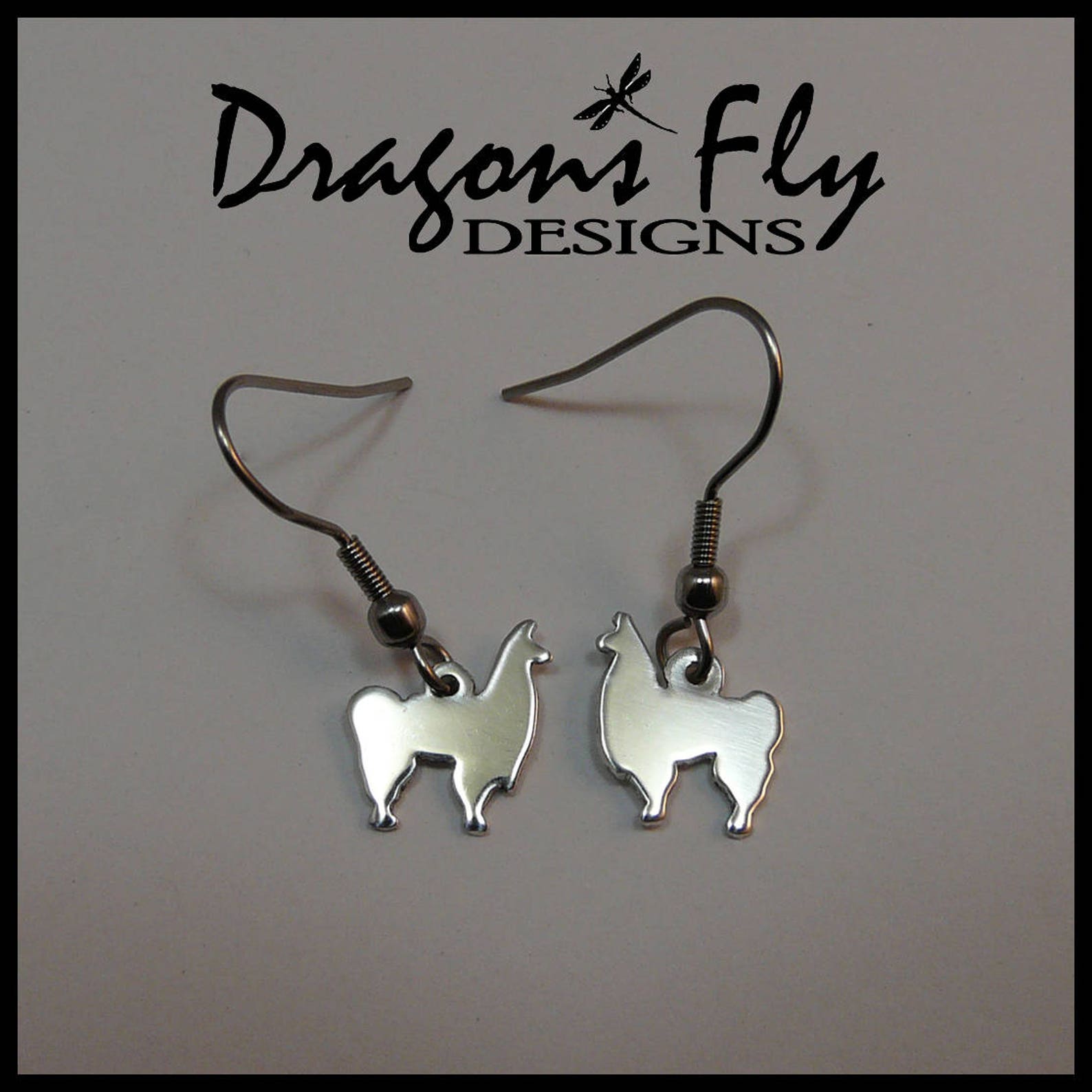Llama Silver Llama Pendant Charm Solid Sterling Silver Handcrafted ...