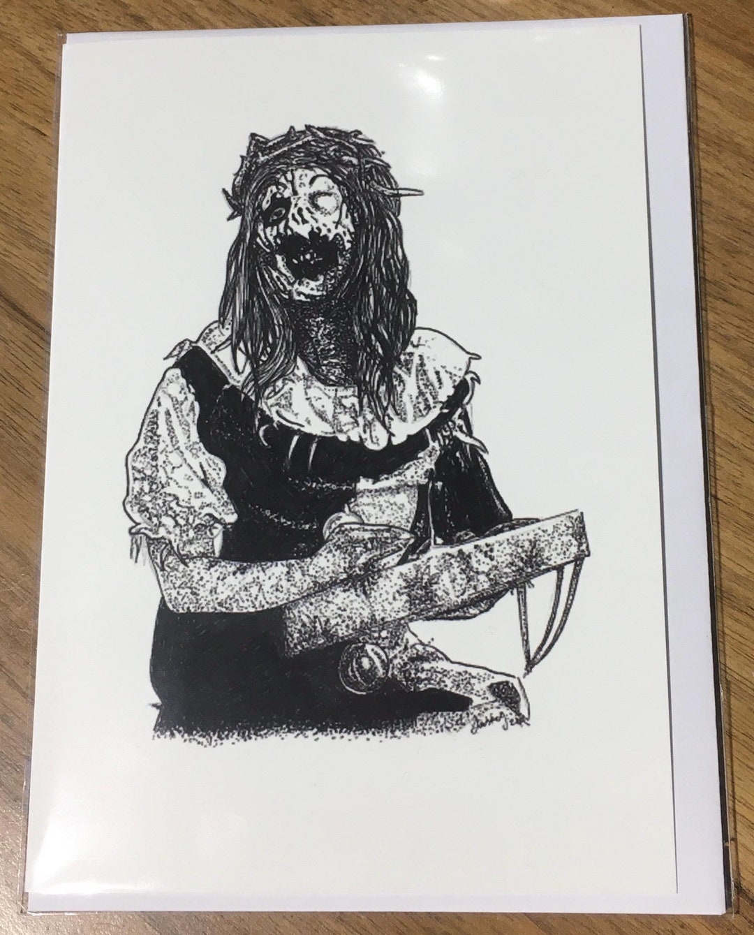 Victoria From Terrifier 3 Card - Etsy