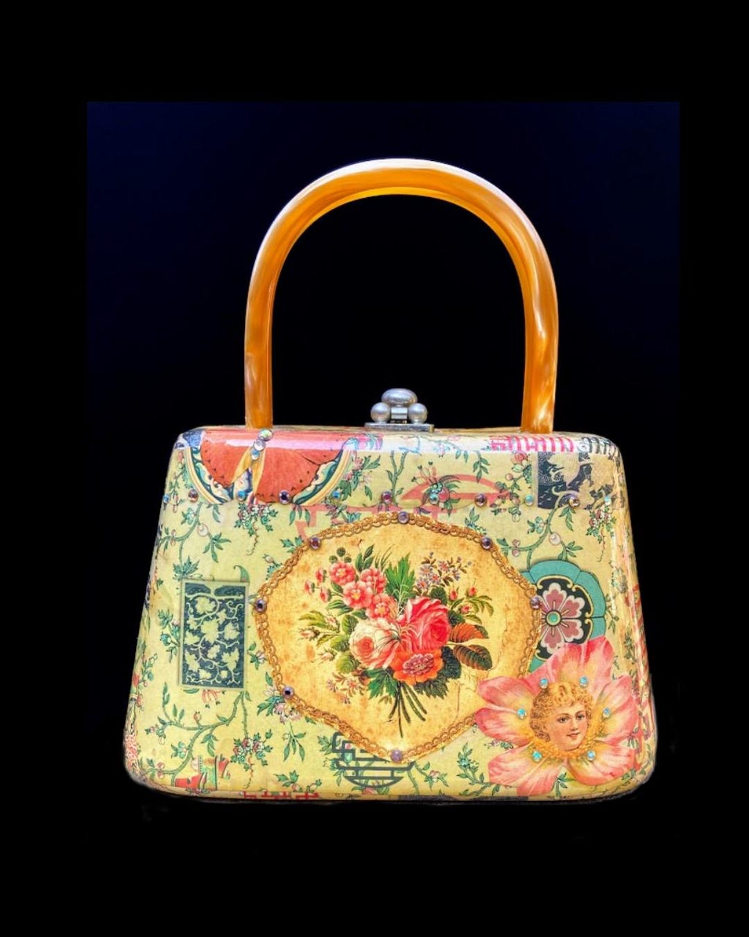Collectable Stella Page Purse Vintage Handbag Original Hand Crafted ...