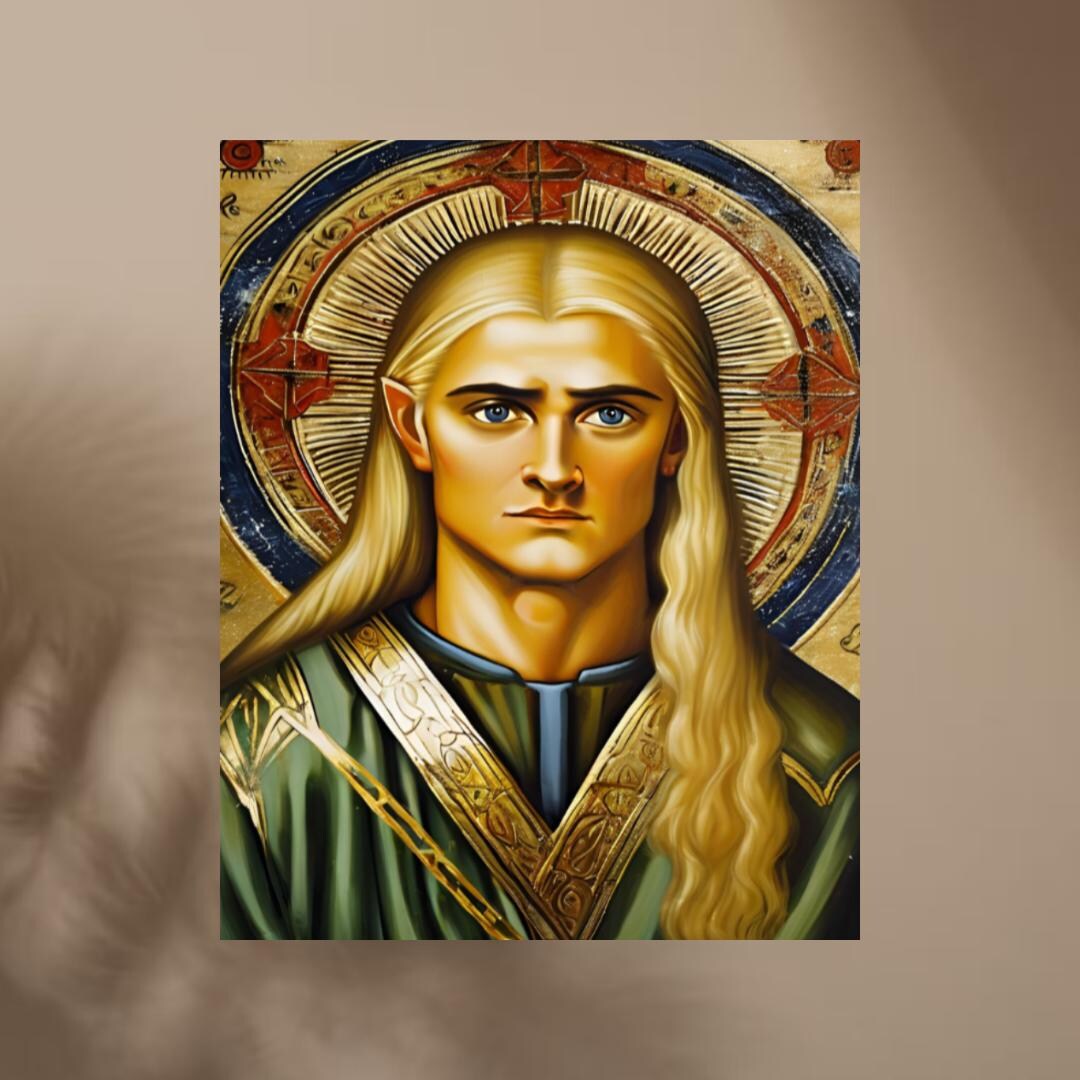 Legolas Poster, Painting, Vintage, Art Print, Wall Decor, Home Decor ...
