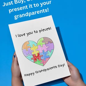 Happy Grandparents Day Card for Kids | Grandparents Day Celebration ...