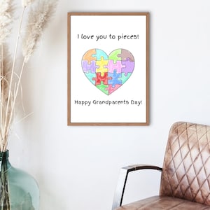 Happy Grandparents Day Card for Kids | Grandparents Day Celebration ...