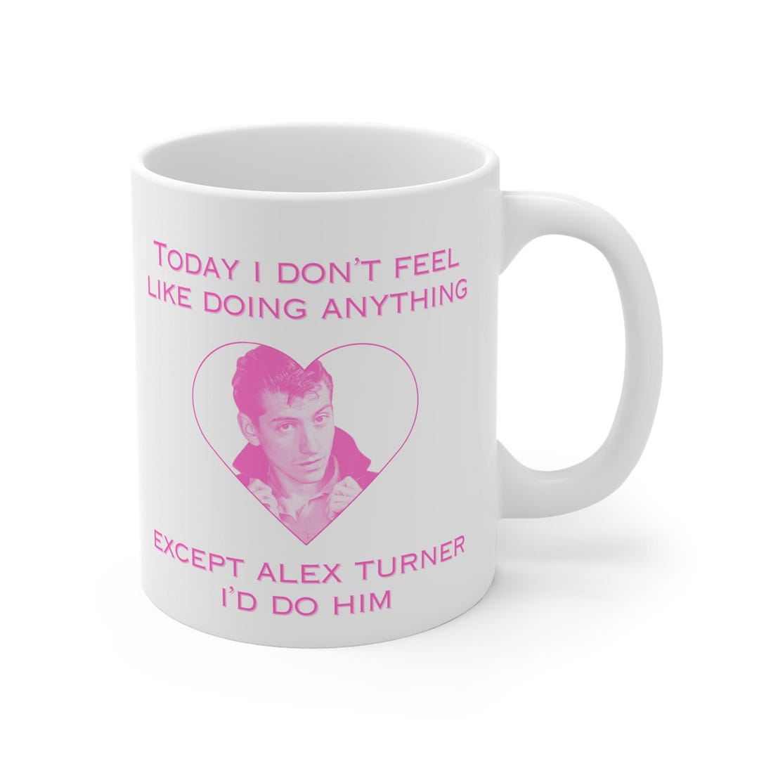 Alex Turner Celebrity Crush Mug | Celeb Wife Mug | Gift for Her | Best ...