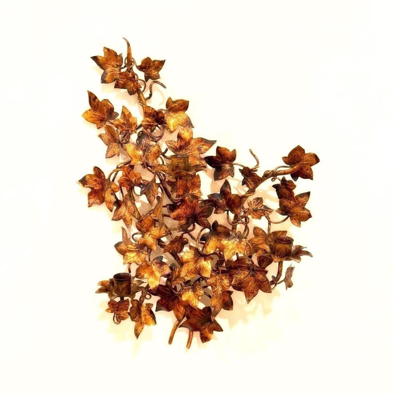 Large Copper Wall Sconce - Etsy