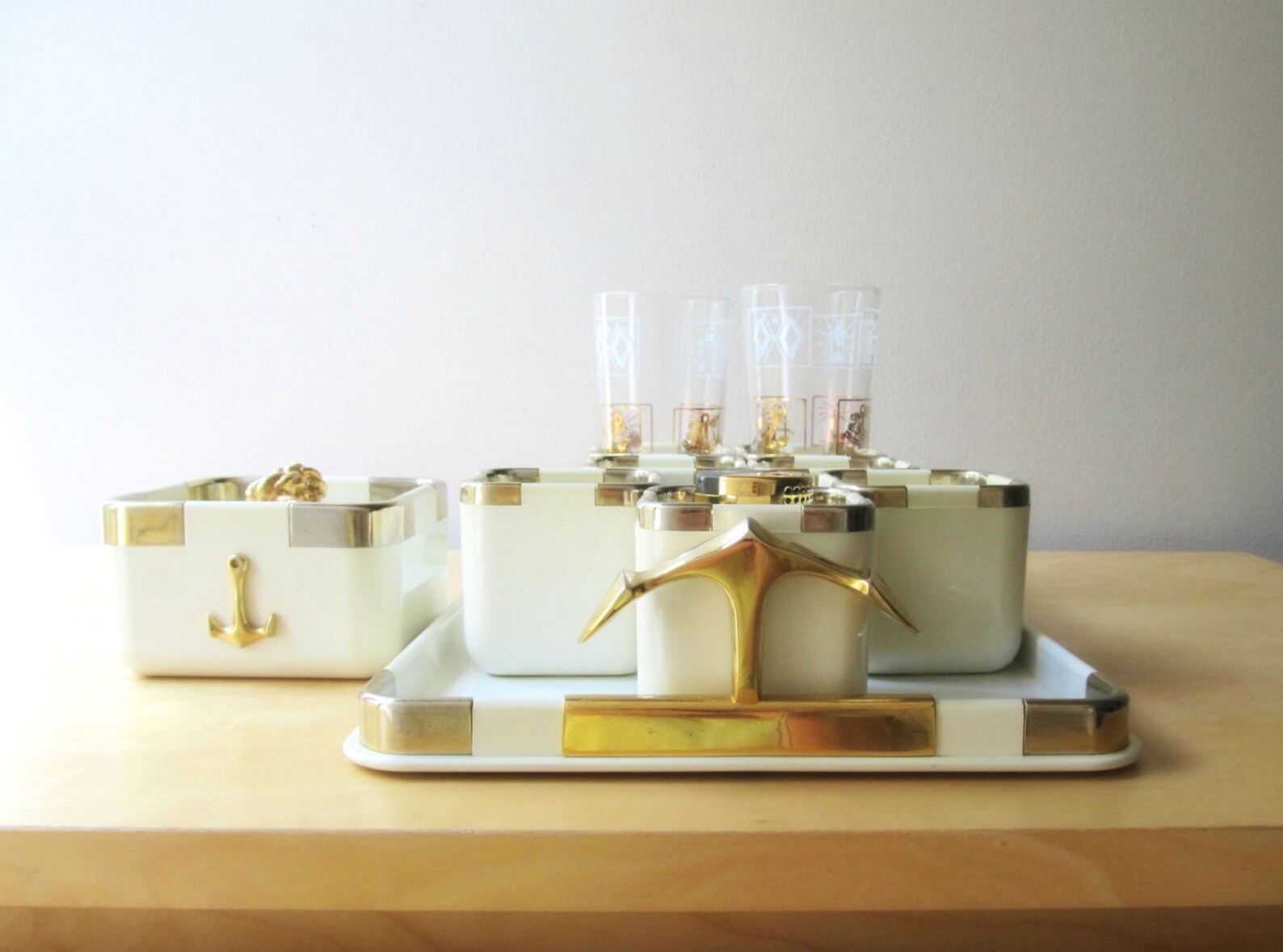 Hans Turnwald Collection International 1970 Modern Barware - Etsy