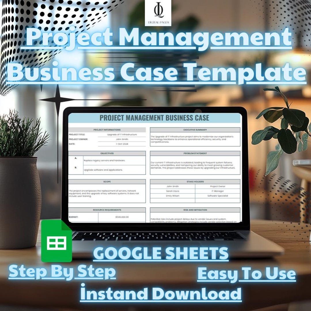 Project Management Business Case Template | Plan&evaluate Projects ...