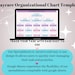 Daycare Organizational Chart Template, Editable PDF & Excel, Staff ...