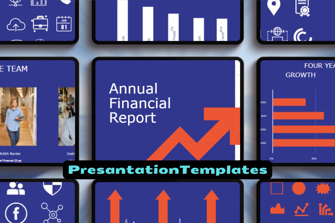 Financial Report Presentation Template, Google Slides & Powerpoint ...
