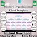 Daycare Organizational Chart Template, Editable PDF & Excel, Staff ...