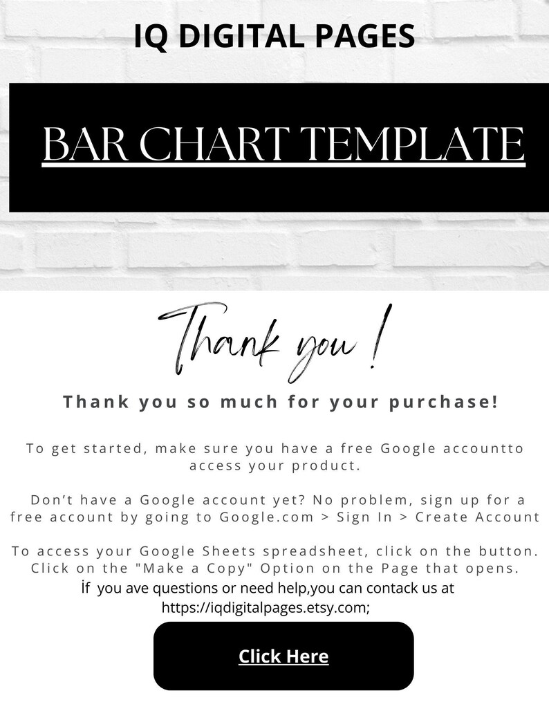 Bar Chart Template Google Sheets Easy to Customize Visual Data Analysis ...