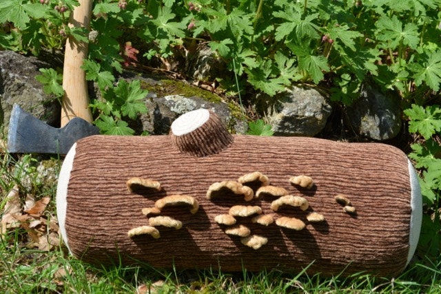 Your Very Own Log With Fuzzy Fungus - Etsy