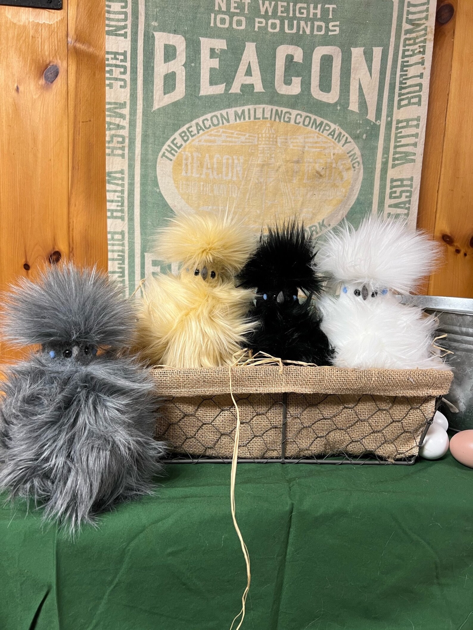 Pippy Poppy Peppy and Pal the Mini Silkies - Etsy