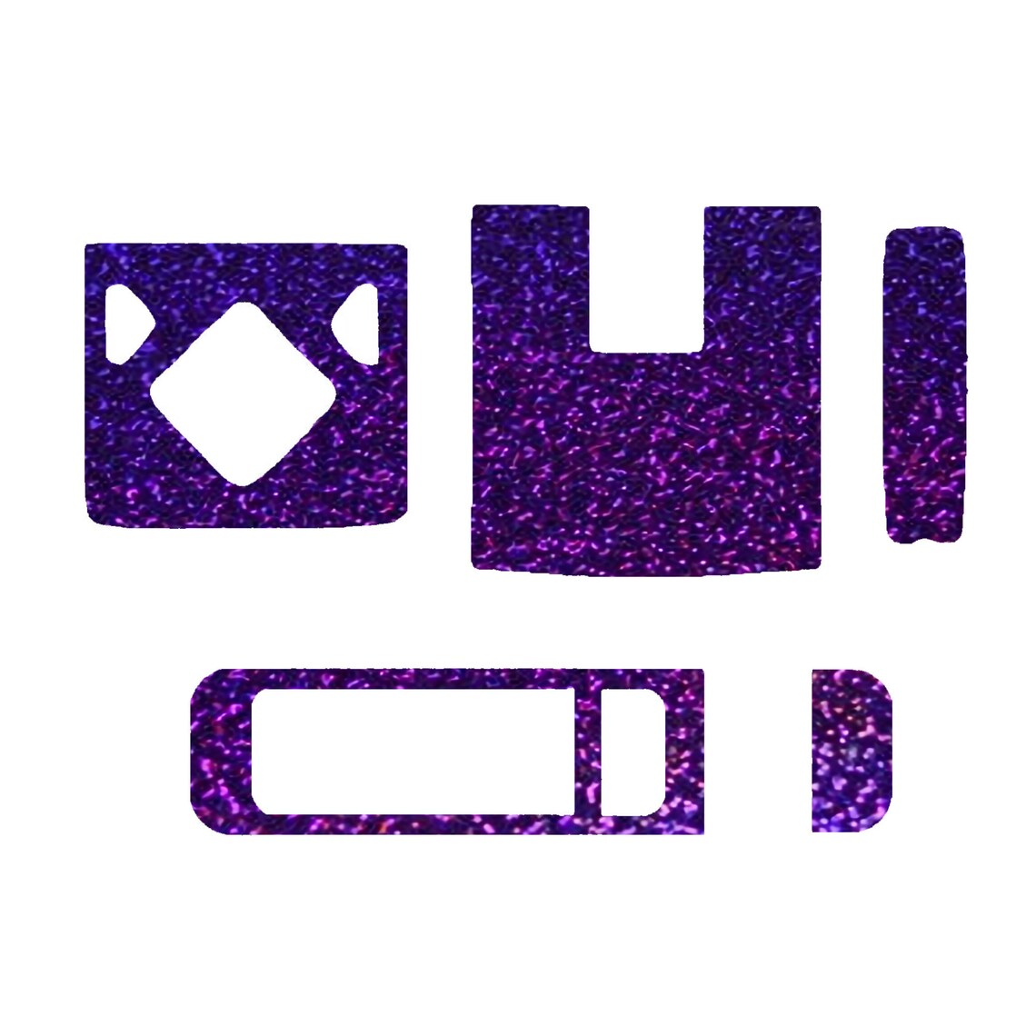 Purple Holographic Sparkle Vinyl Decals for Pump / Meter / | Etsy