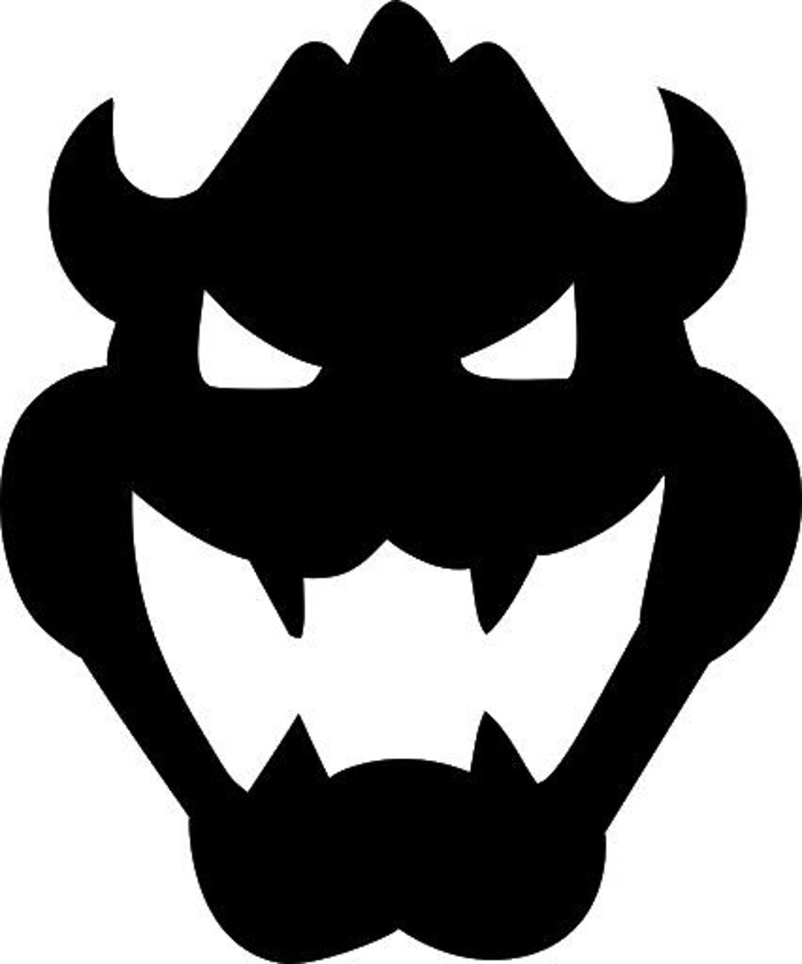 Bowser Vinyl Decal / Sticker X 4 Great for Insulin Pod - Etsy