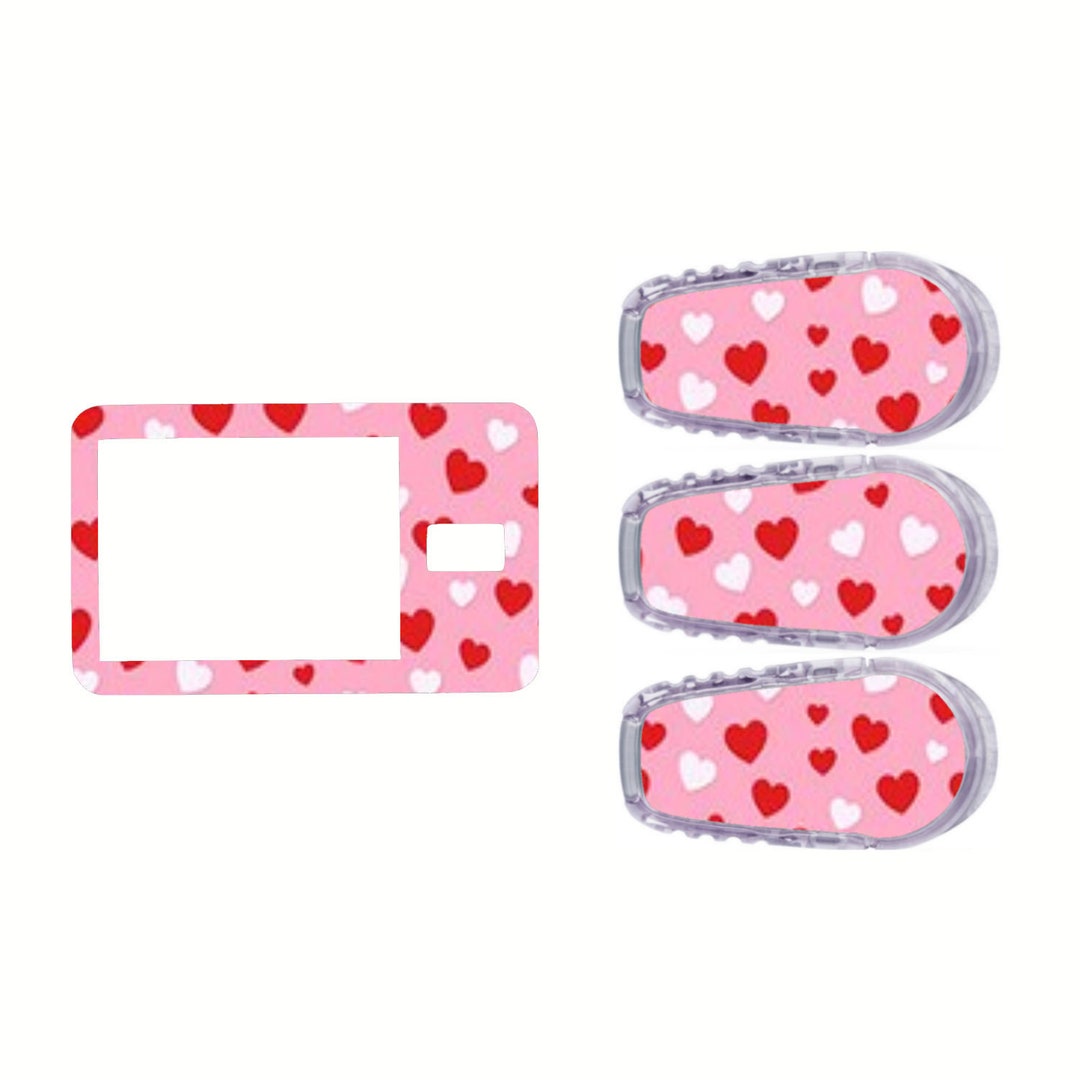 Pink Heart Tandem T-slim Insulin Pump Decal (choose a Set) - Etsy