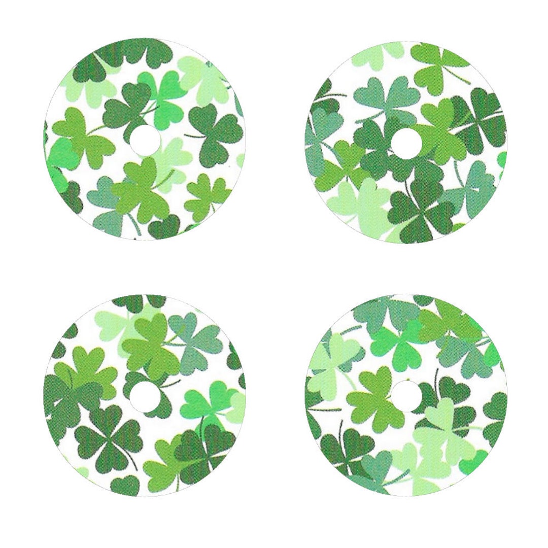 Shamrock Vinyl Sticker for Freestyle Libre 1 or 2 Sensor - Set of 4 - Etsy