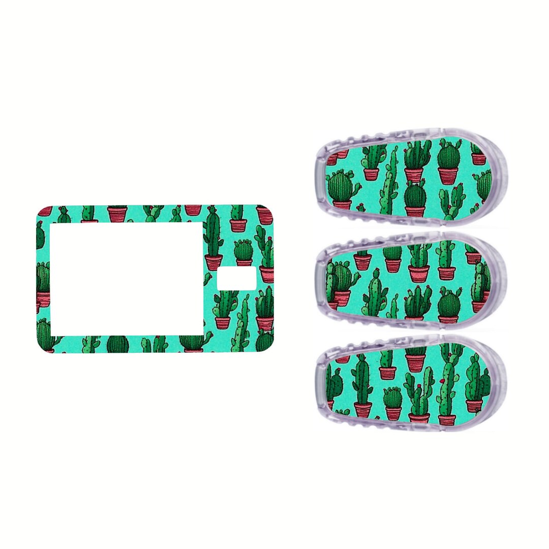 Green Cactus Tandem T-slim Insulin Pump Decal (choose a Set) - Etsy