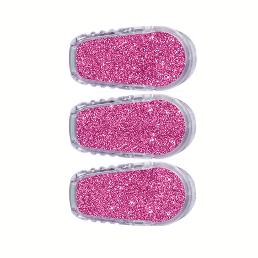 Pink Glitter Vinyl Decals for Dexcom G6 - Etsy